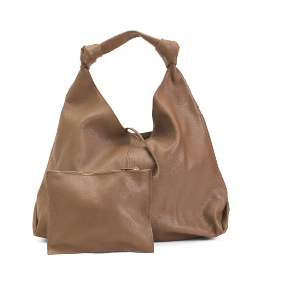 Viola Castellani | Bags | Viola Castellani Italy Leather Large Unlined ...